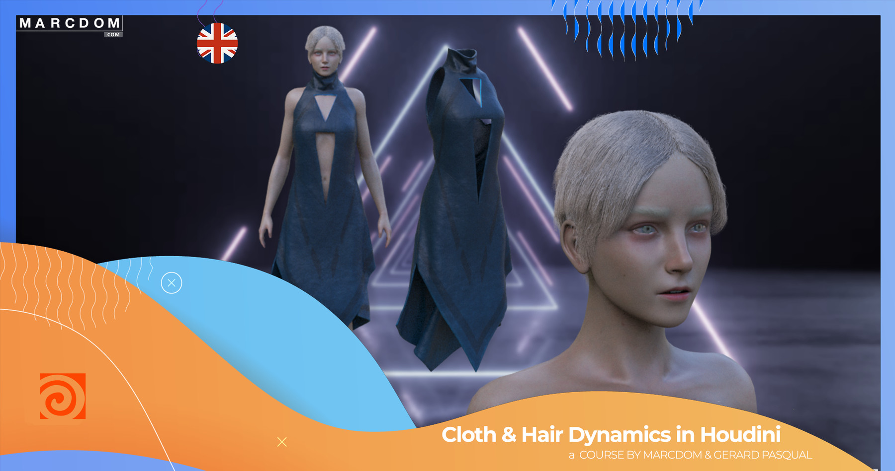 ArtStation - Houdini Cloth & Hair dynamics ENG | Tutorials