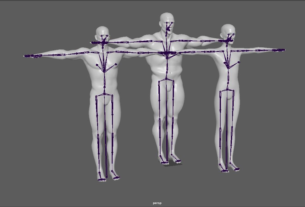 ArtStation - 14 Rigged Base Mesh | Resources