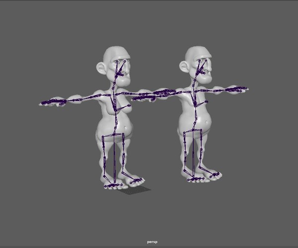 ArtStation - 14 Rigged Base Mesh | Resources