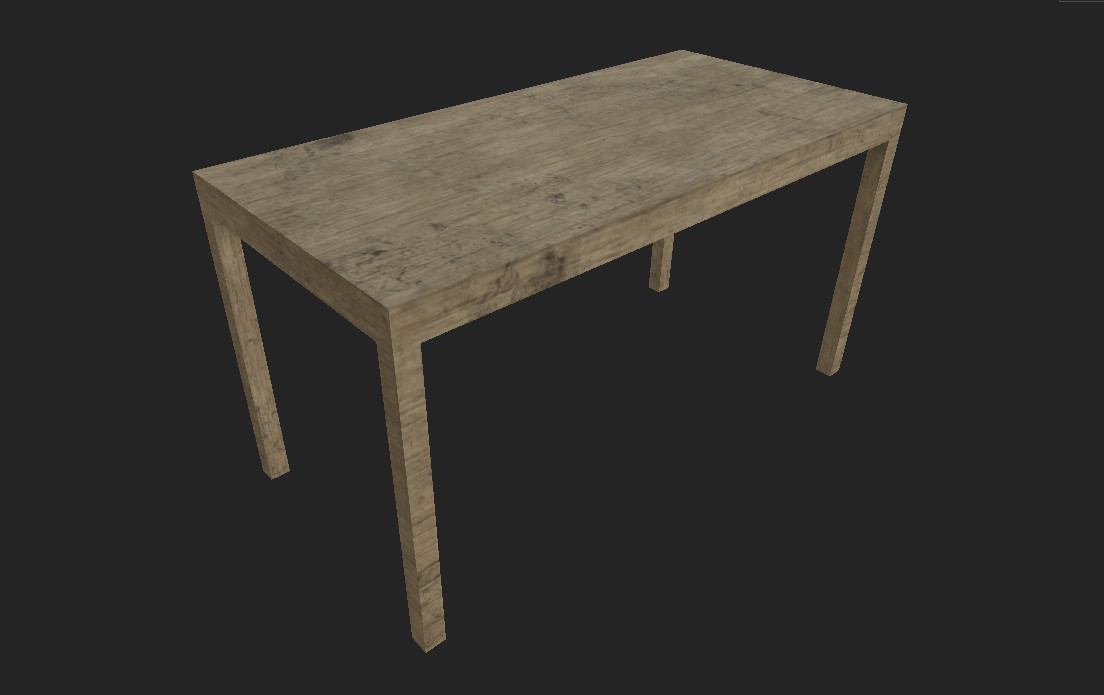 ArtStation - table | Game Assets
