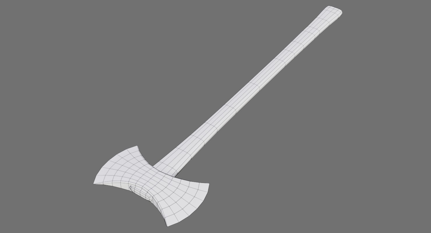 ArtStation - Axe 1B | Game Assets