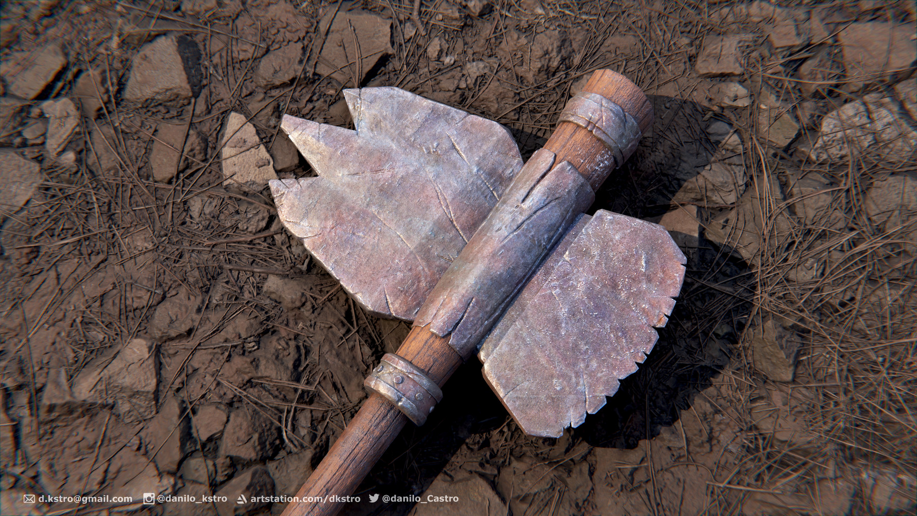 ArtStation - Axe Model | 2k Textures | Low Poly | Game Assets