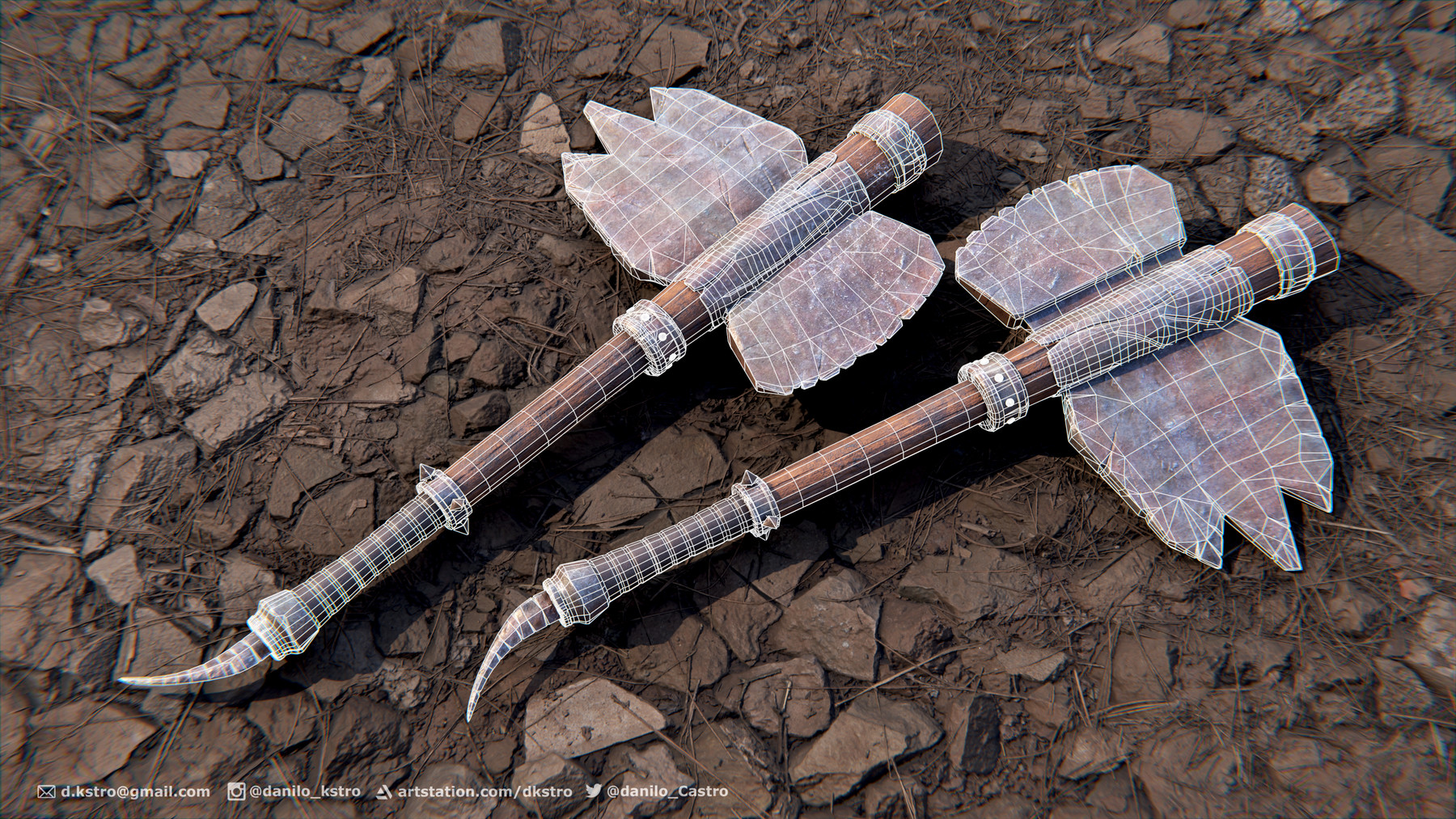 ArtStation - Axe Model | 2k Textures | Low Poly | Game Assets