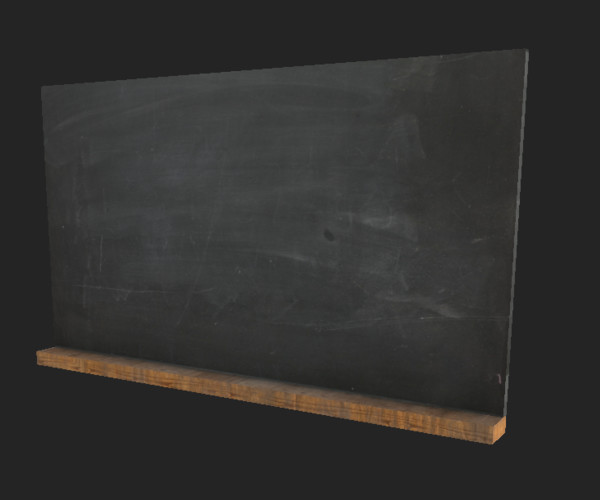 ArtStation - chalkboard | Game Assets