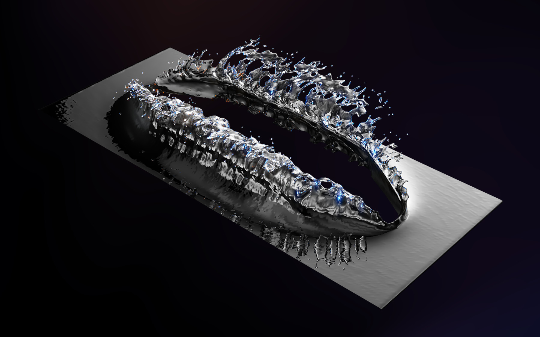 ArtStation - Water Splash 3D model | Resources