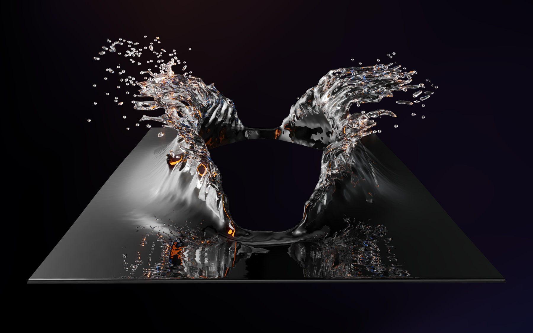 ArtStation - Water Splash 3D model | Resources