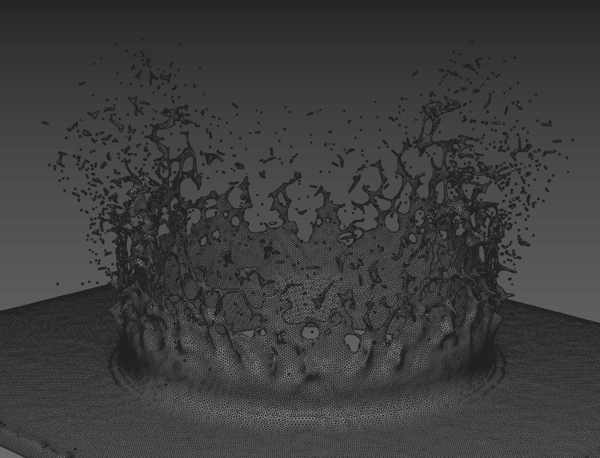 ArtStation - Water Splash 3D model | Resources