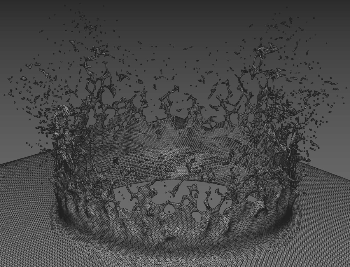 ArtStation - Water Splash 3D model | Resources