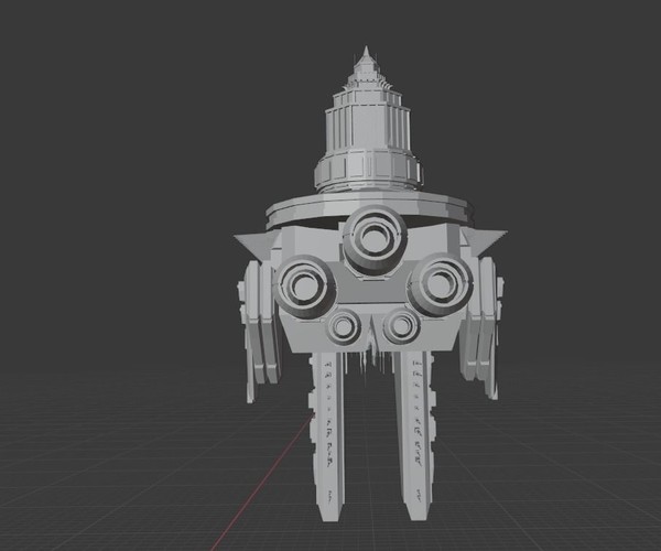 ArtStation - Space Hulk Ship for 3D printing | Resources