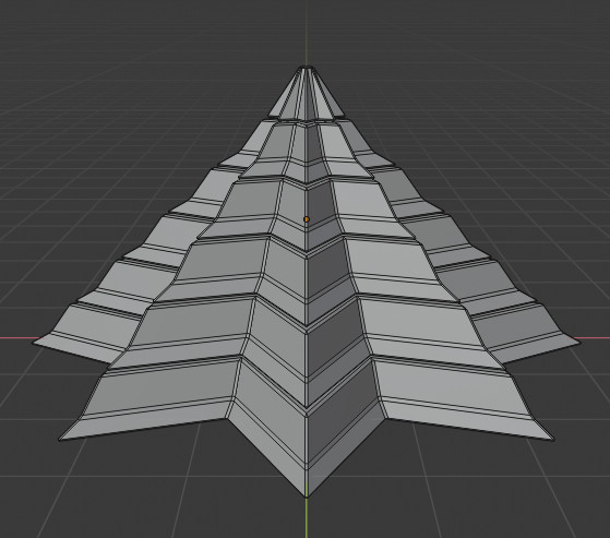 ArtStation - Pyramidal Structure 8 Corners Interstices Beveled and ...