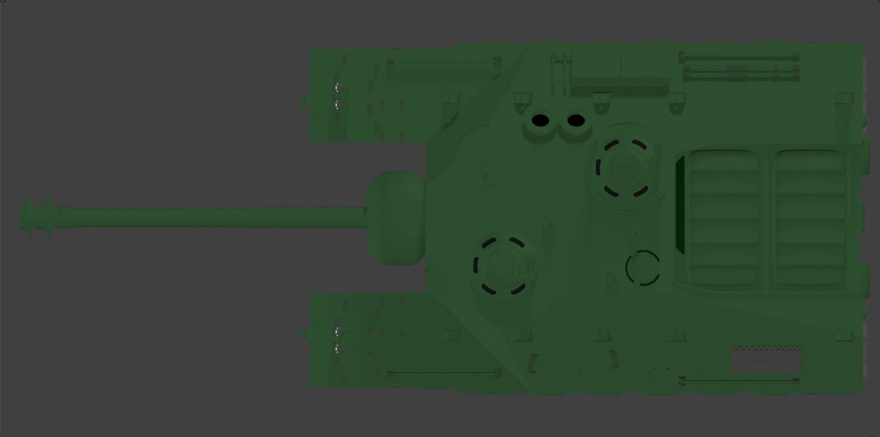 Artstation T28 Superheavy Tank 3d Model Game Assets