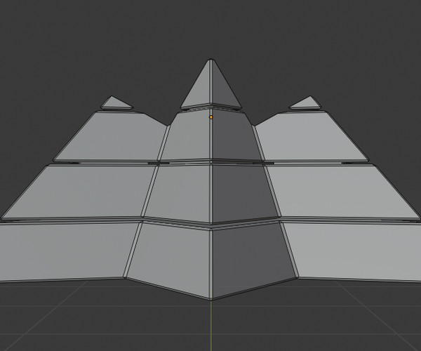 ArtStation - Futuristic Pyramidal Build | Game Assets