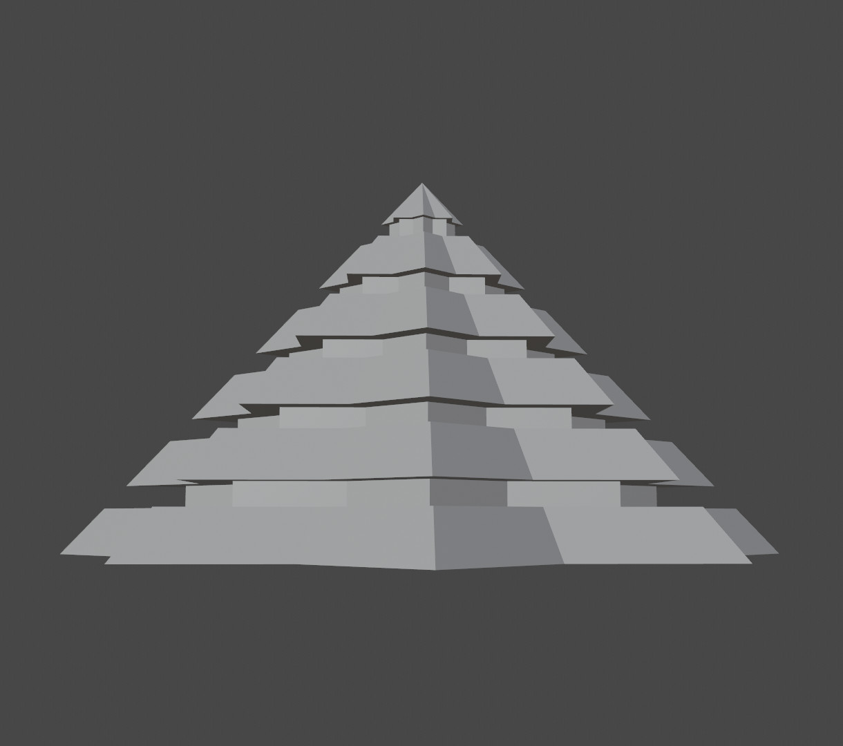 ArtStation - Pyramidal Structure 8 Corners | Game Assets