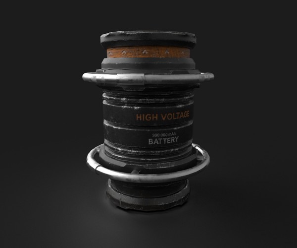 ArtStation - Sci-fi Battery | Game Assets