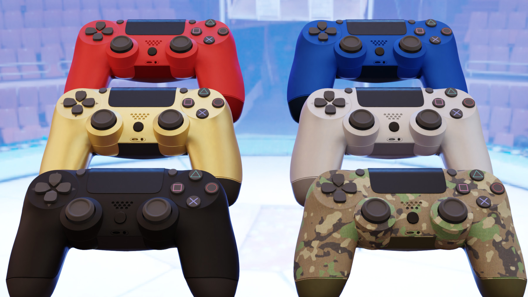 ArtStation - DualShock 4 3D Model | Game Assets