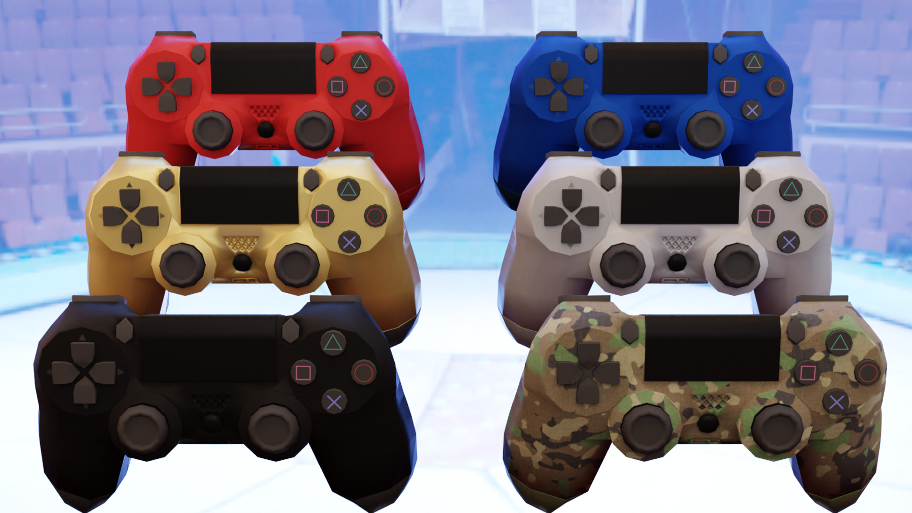 ArtStation - DualShock 4 3D Model | Game Assets