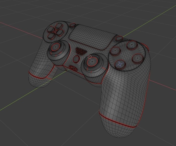 ArtStation - DualShock 4 3D Model | Game Assets