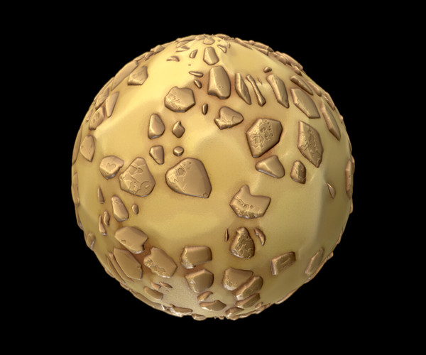 ArtStation - Stylized Desert Material | Game Assets