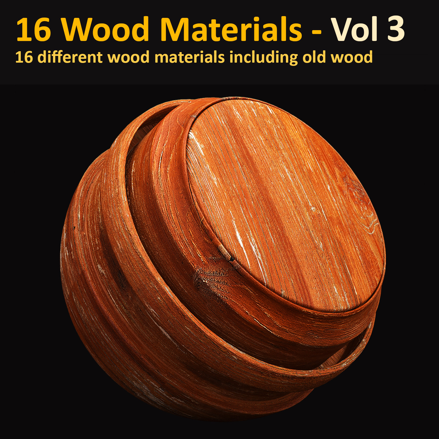ArtStation - 16 Wood Materials - Vol 3 | Resources