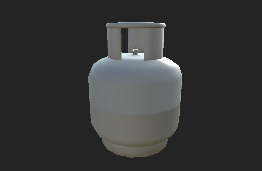ArtStation - propane tank | Game Assets