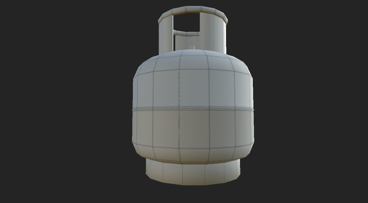 ArtStation - propane tank | Game Assets