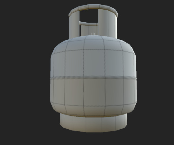 ArtStation - propane tank | Game Assets