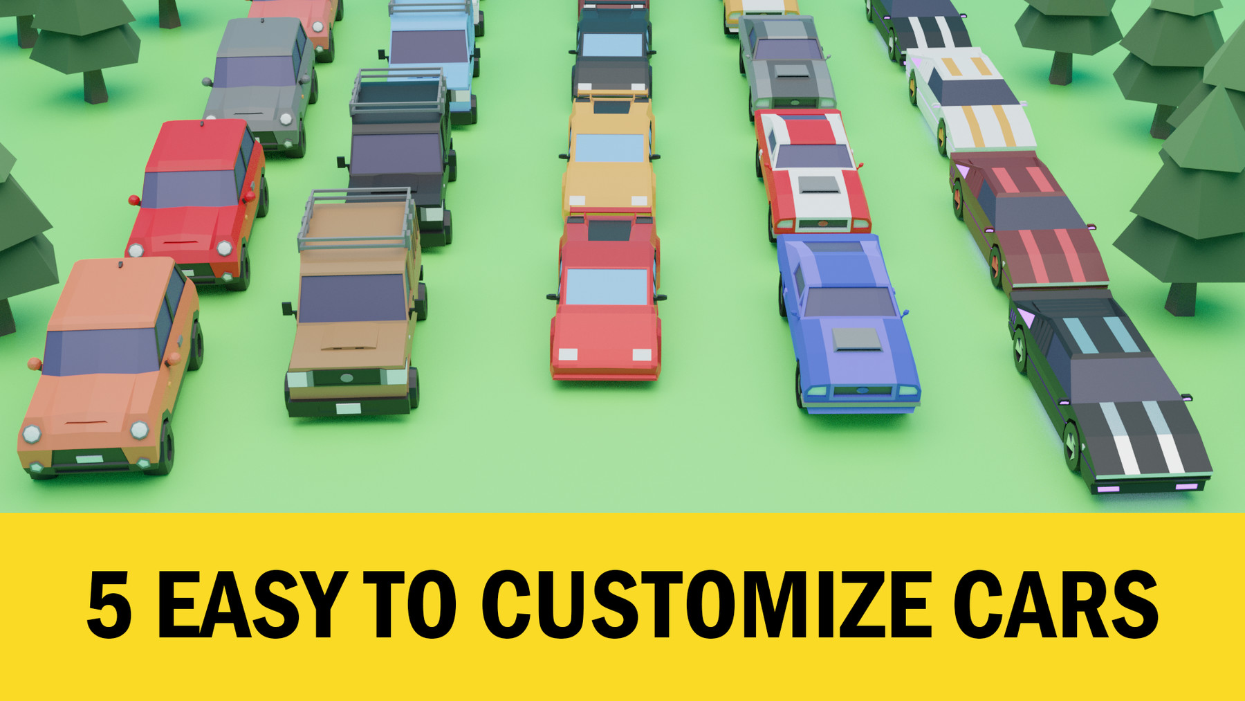 ArtStation - Low Poly Racing Pack | Game Assets