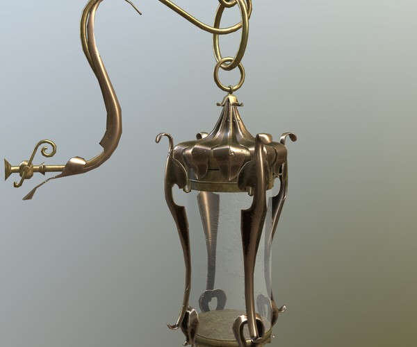 ArtStation - Vintage lamp (Old) | Game Assets