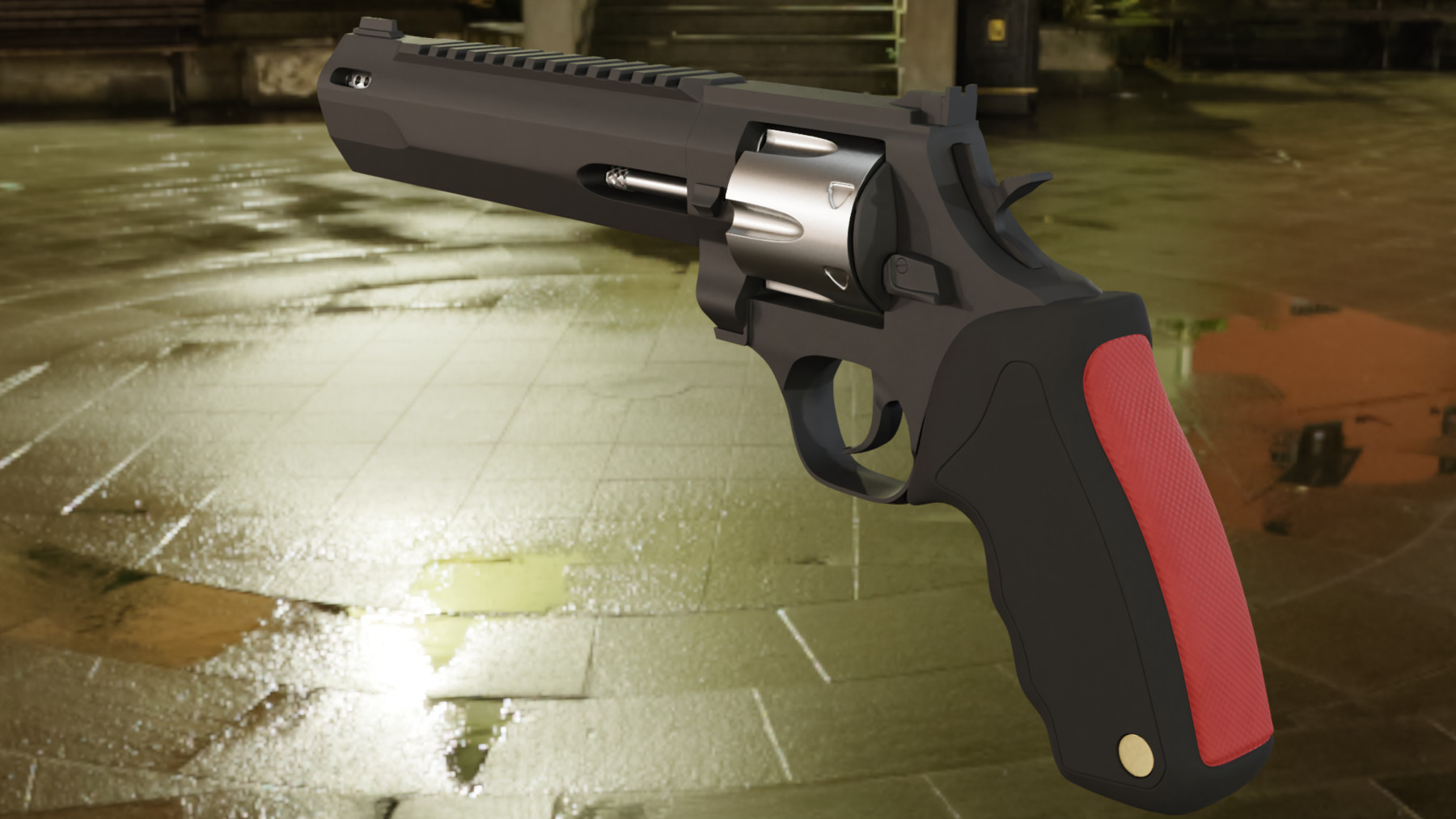 ArtStation - Taurus Raging Hunter Magnum 3D Model | Game Assets