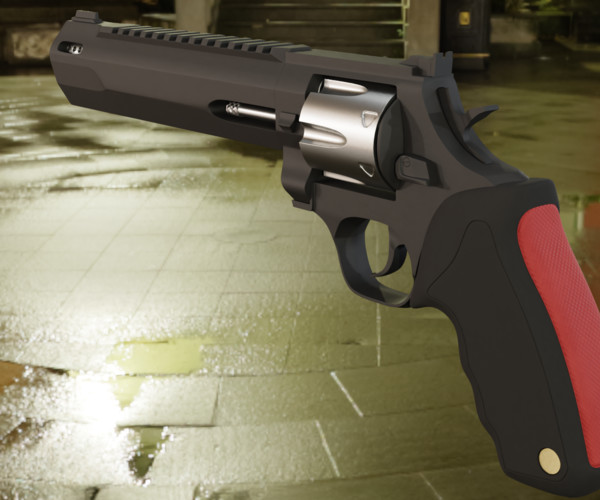ArtStation - Taurus Raging Hunter Magnum 3D Model | Game Assets