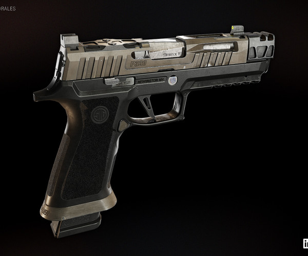 ArtStation - P320 X FIVE Custom | Game Assets