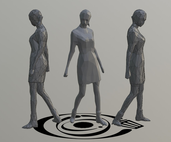 ArtStation - Human 017 LP R | Game Assets