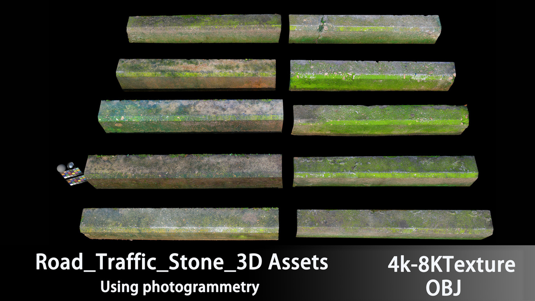 ArtStation - Road_Traffic_Stone_Photogrammetry_VO.2 | Resources