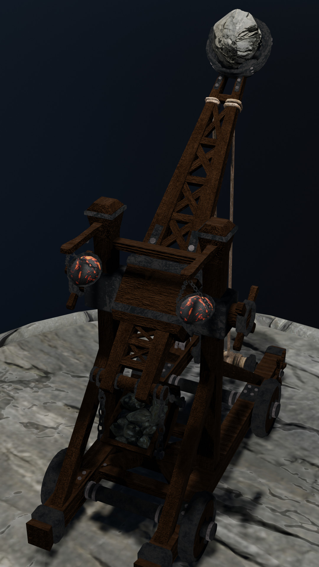 ArtStation - Catapult | Game Assets