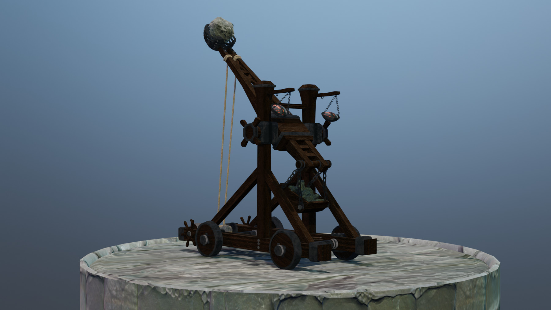 ArtStation - Catapult | Game Assets