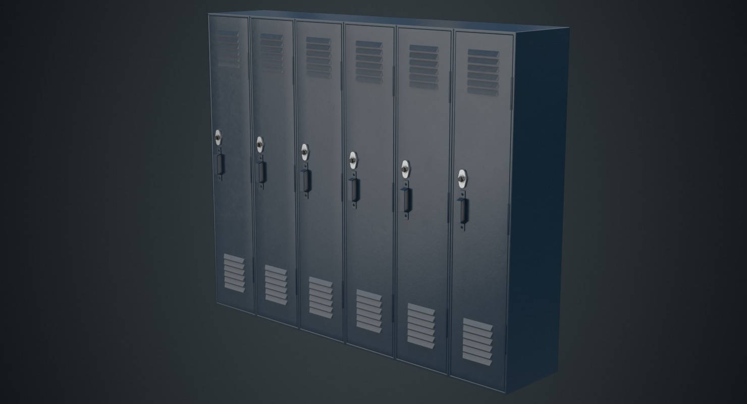 ArtStation - Locker 1A | Game Assets