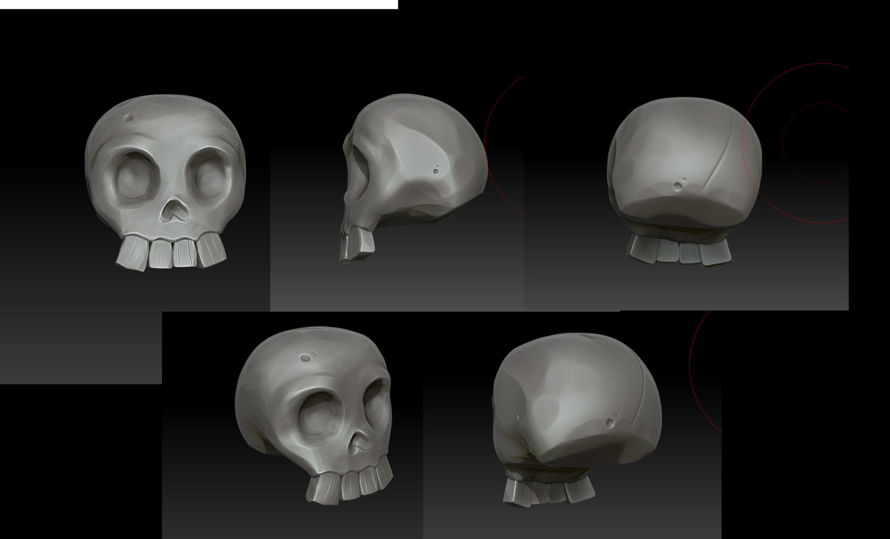 ArtStation - Skull Hi poly and Game res Asset. | Game Assets