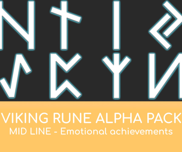 ArtStation - Viking Runes vol. 1 | Brushes