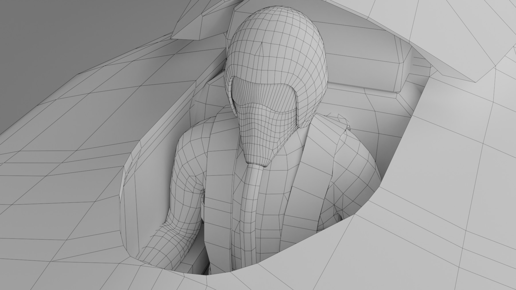 ArtStation - Sci-fi racing car | Game Assets