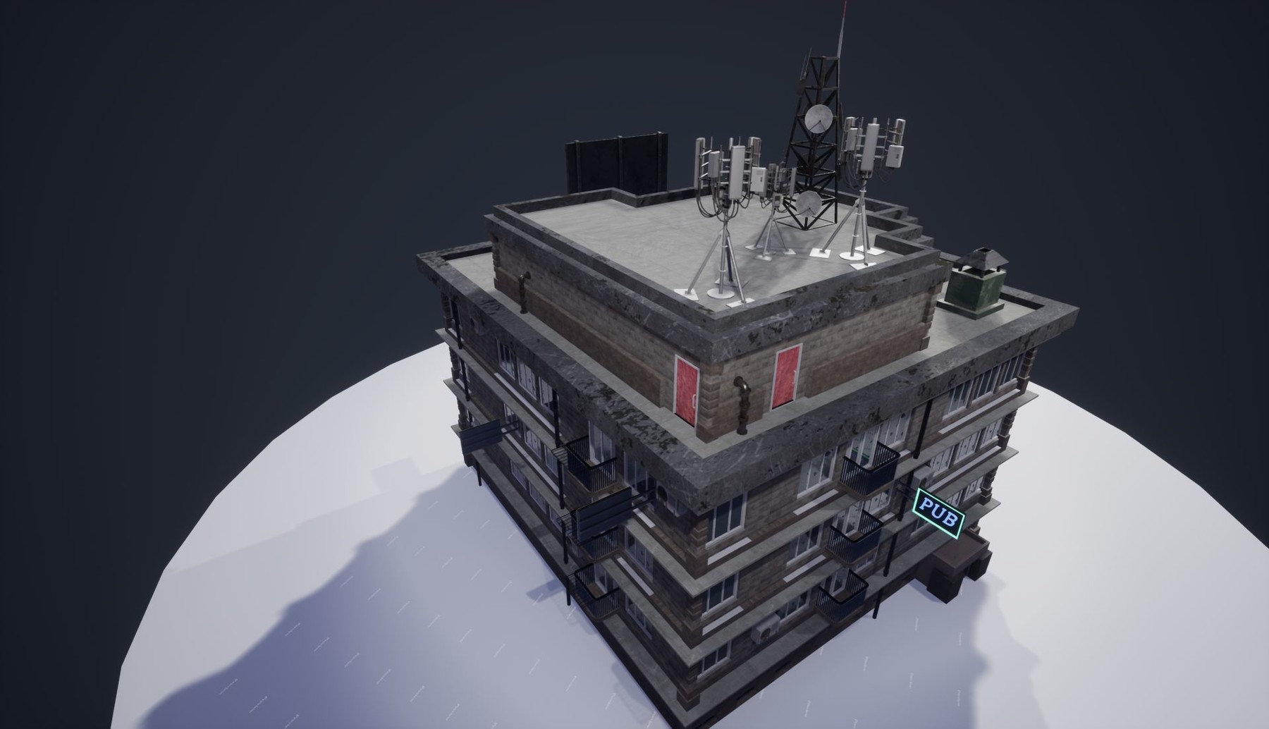 ArtStation - Houdini Procedural Apartment | Game Assets