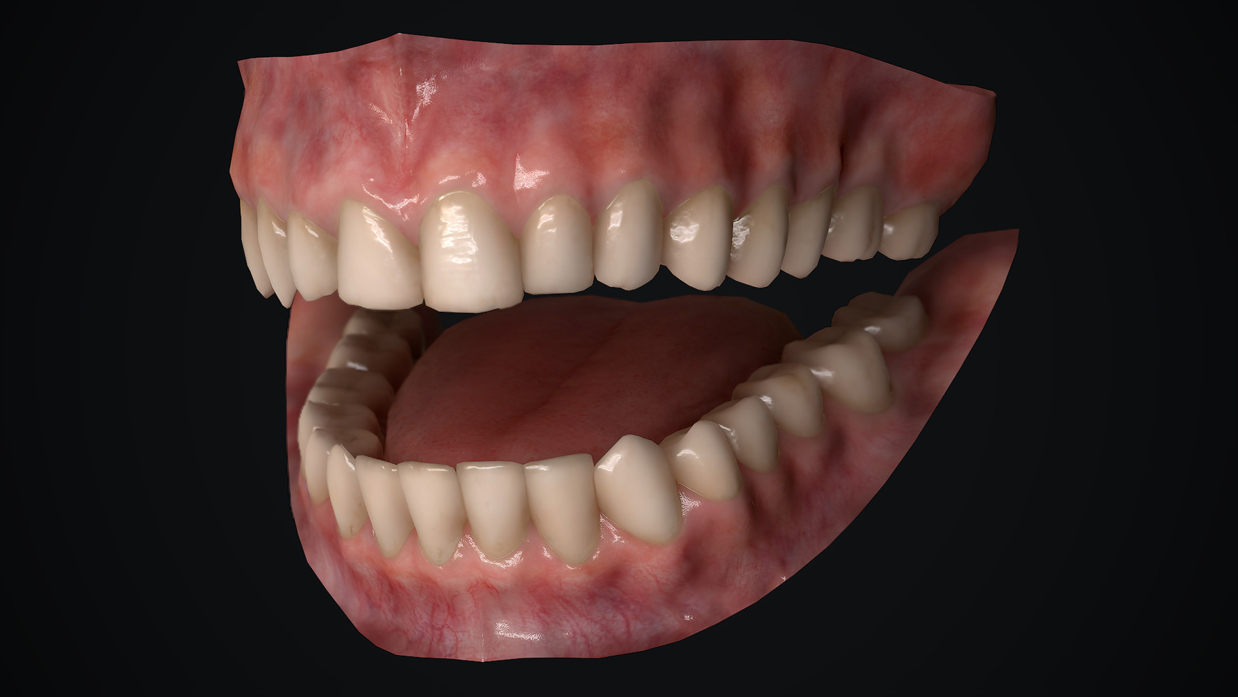 ArtStation - Teeth Asset (Real-Time) | Game Assets