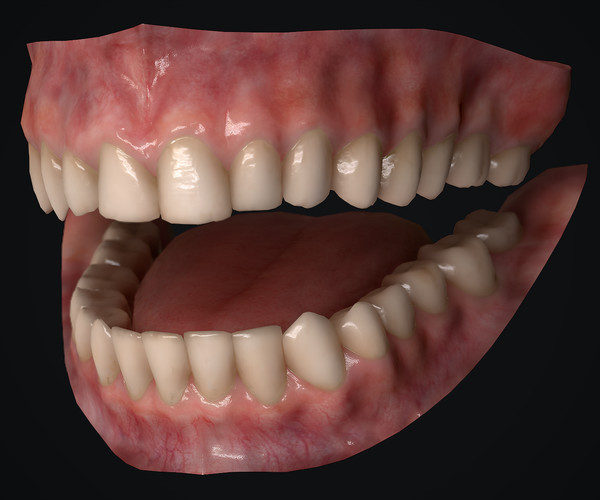 ArtStation - Teeth Asset (Real-Time) | Game Assets