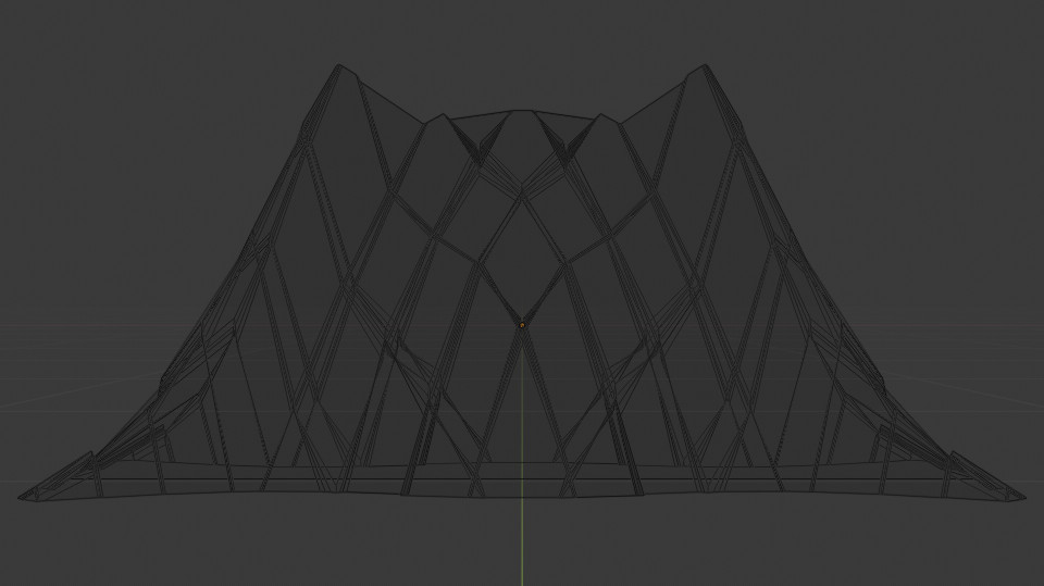 ArtStation - Peak Structure Wall | Game Assets