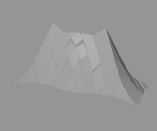 ArtStation - Peak Structure Wall | Game Assets