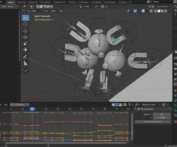 ArtStation - Pokemon - Magneton Model | Game Assets