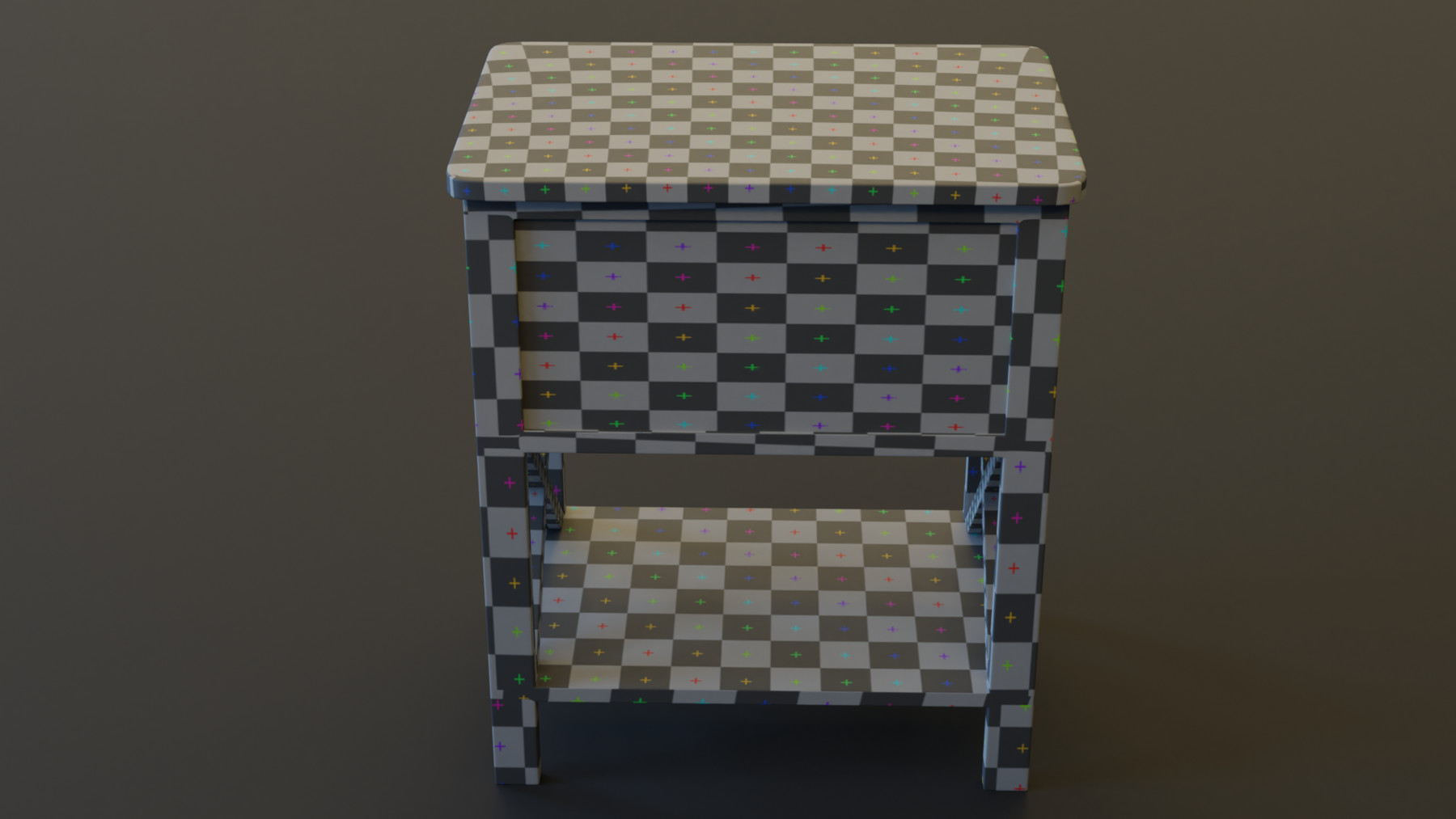 ArtStation - Wooden Bedside Table | Resources