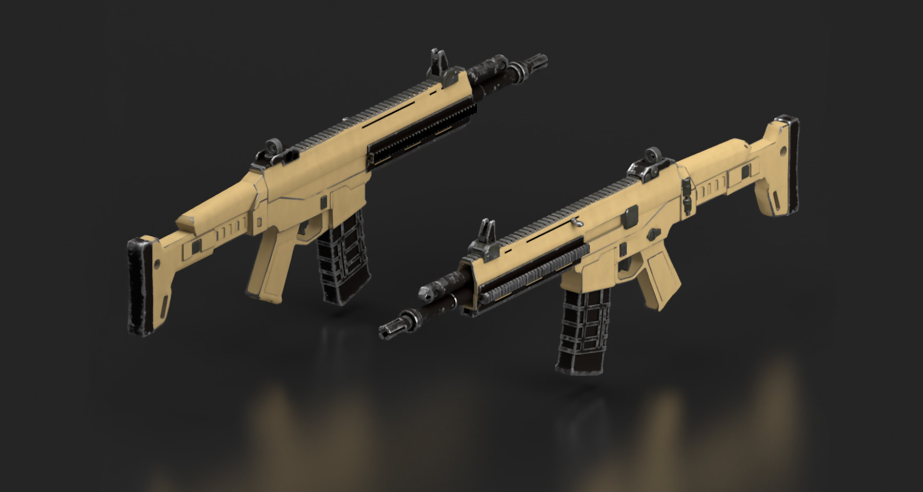 ArtStation - WEAPONS PACK model and PBR textures | Resources