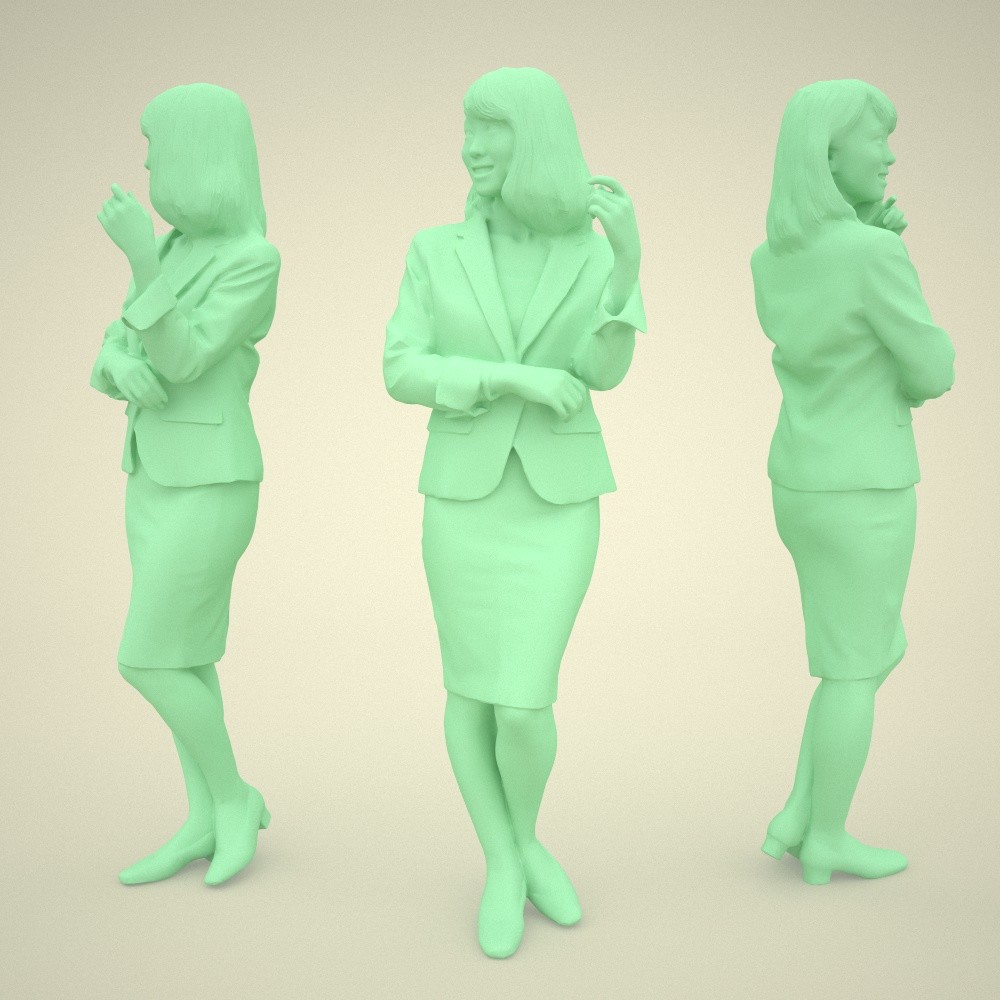 ArtStation - Posed 3D-people 013_Kana | Resources