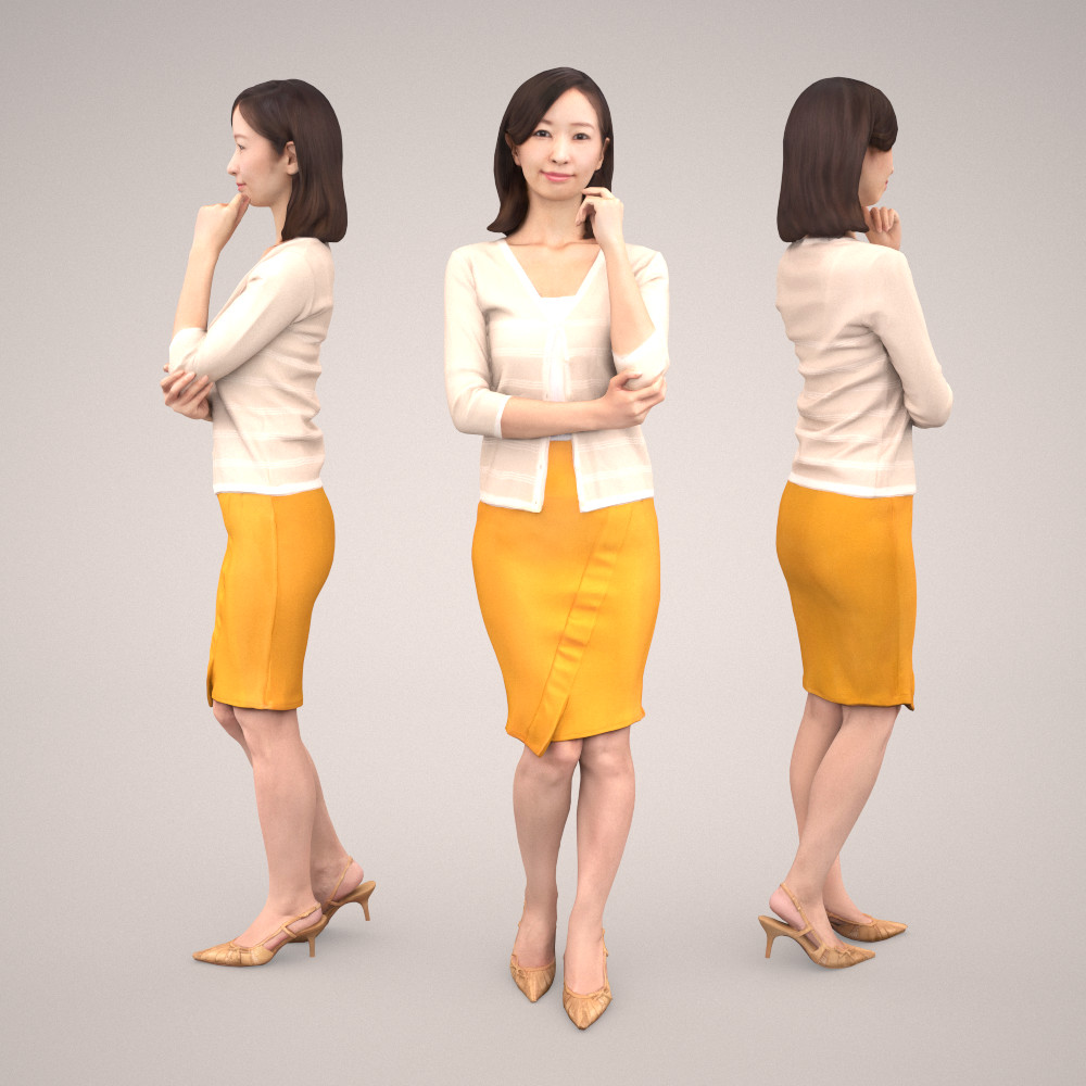 ArtStation - Posed 3D-people 097_Aya | Resources