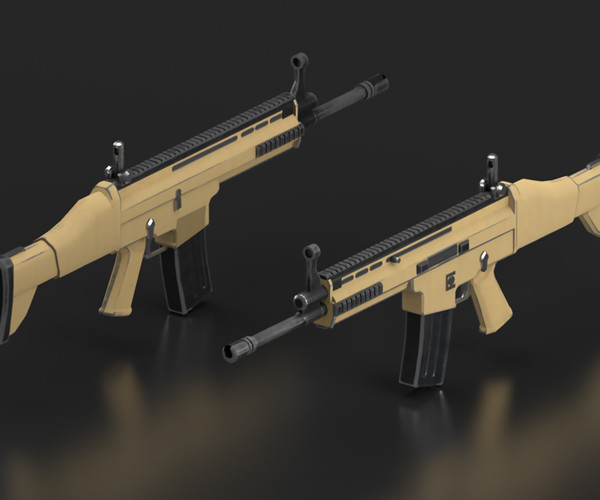 ArtStation - Fn Scar Gun | Resources